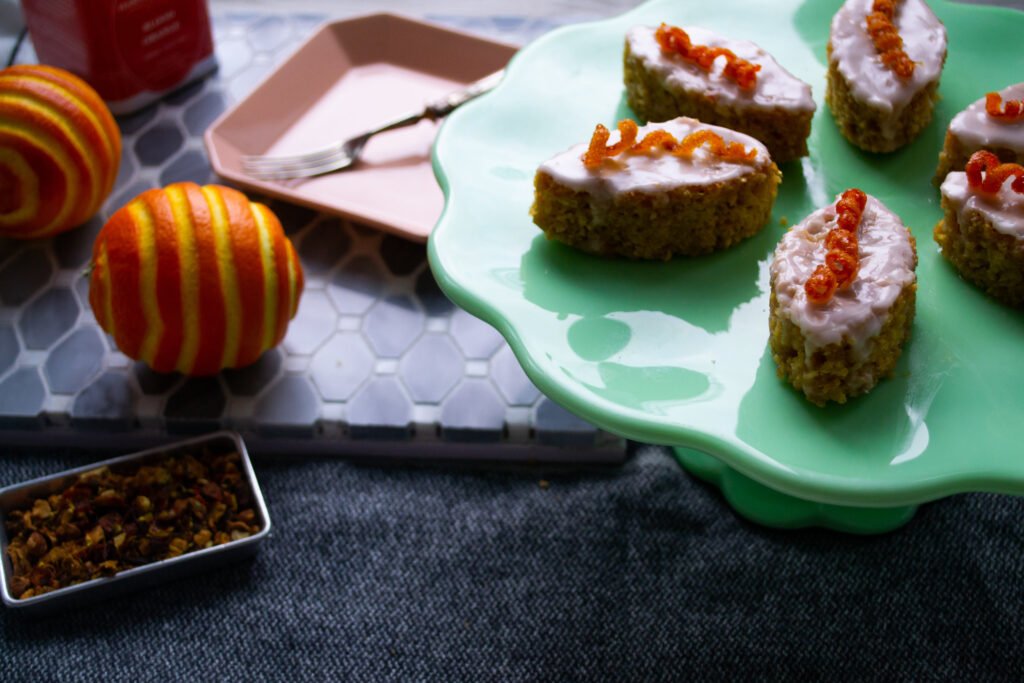 Blood Orange Soaked Cornbread - Francesca Zani